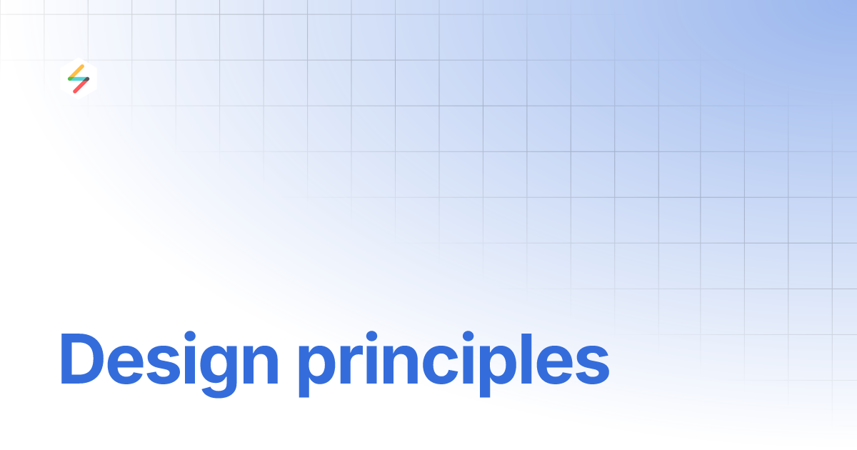Design principles | Frontend